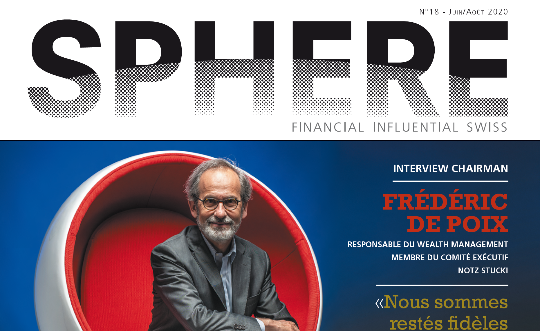 SPHERE nomme un nouveau rédacteur en chef - Finance Corner